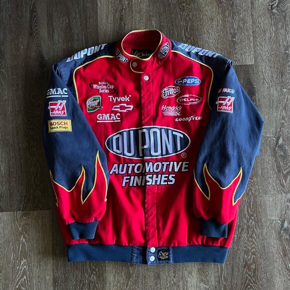 Nascar | Jackets & Coats | Vintage Nascar Chase Authentic Dupont Racing ...